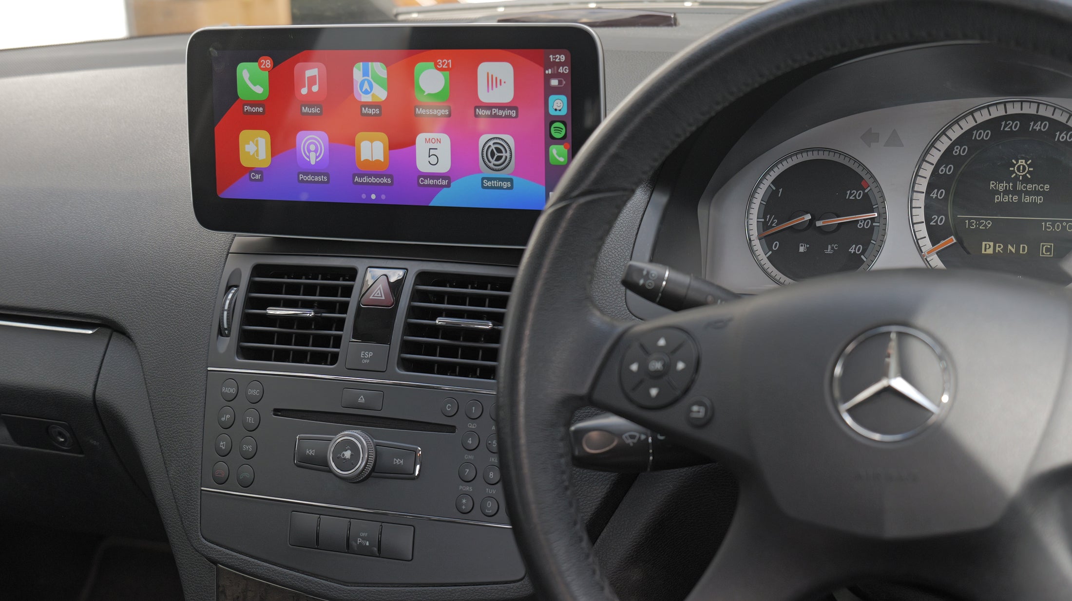 10.25" Android Screen Replacement to Suit Mercedes-Benz C Class – The ...