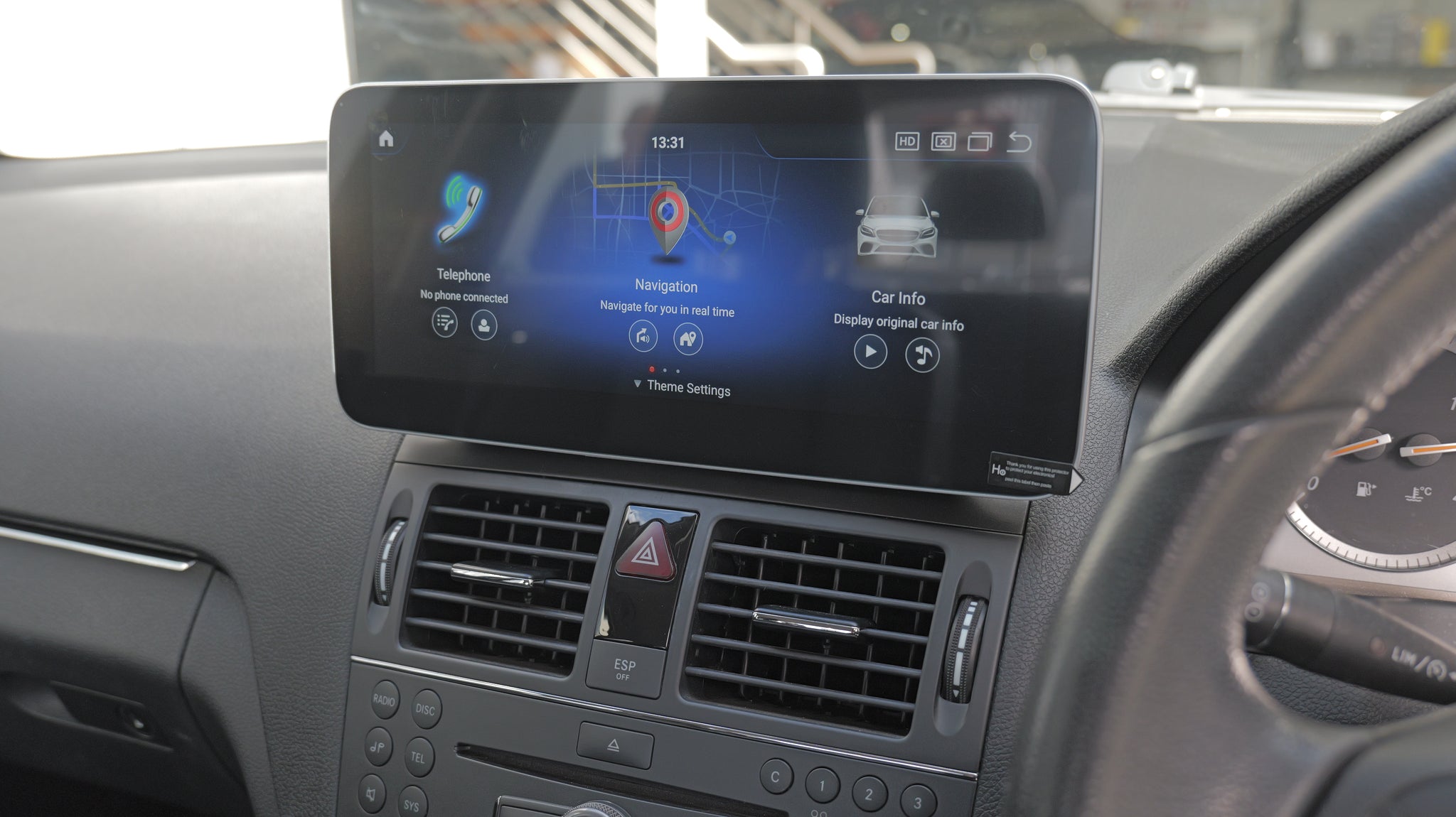 10.25" Android Screen Replacement to Suit Mercedes-Benz C Class – The ...
