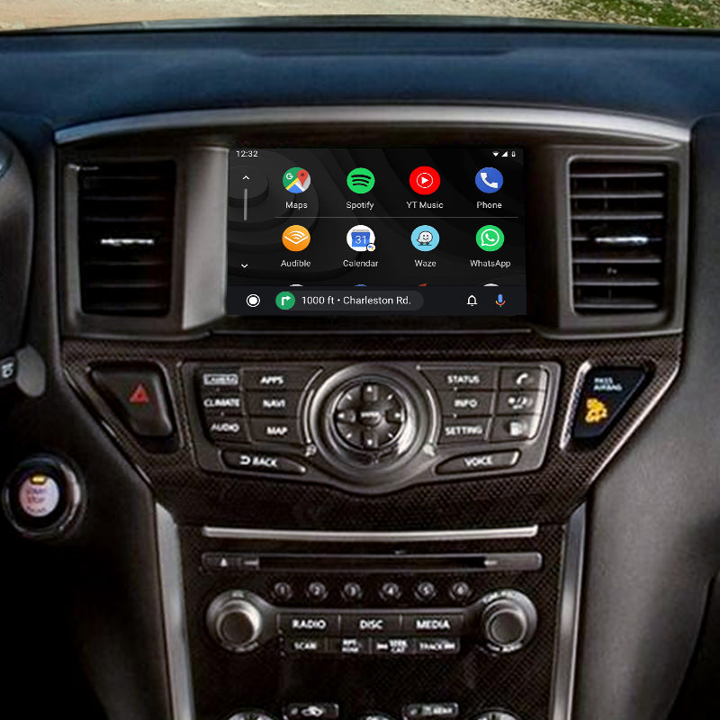 Apple CarPlay + Android Auto Interface to Suit Nissan Pathfinder(13-20 ...